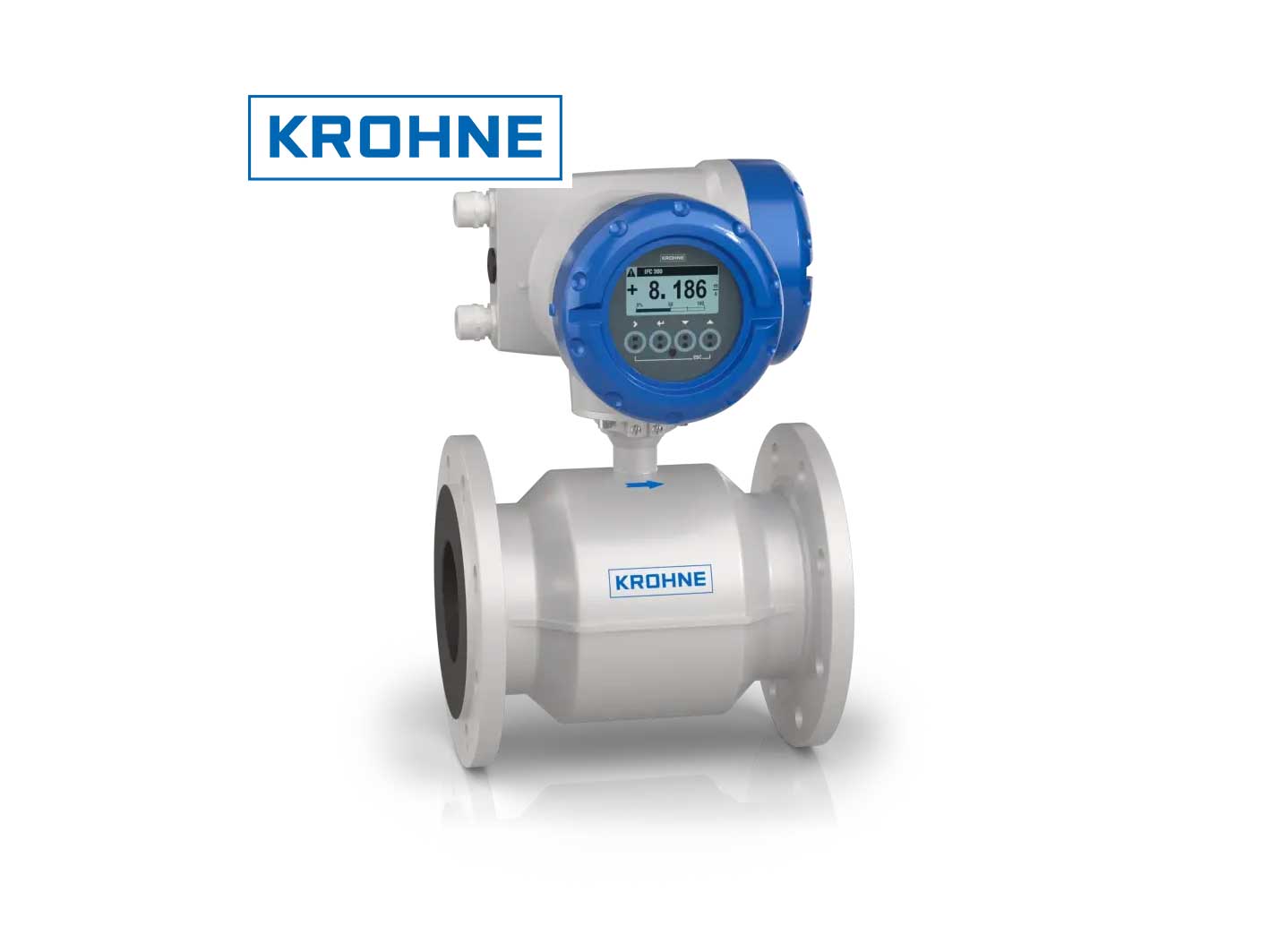 Caudalímetro Electromagnético Krohne OPTIFLUX 2300 4" | ECISTORE